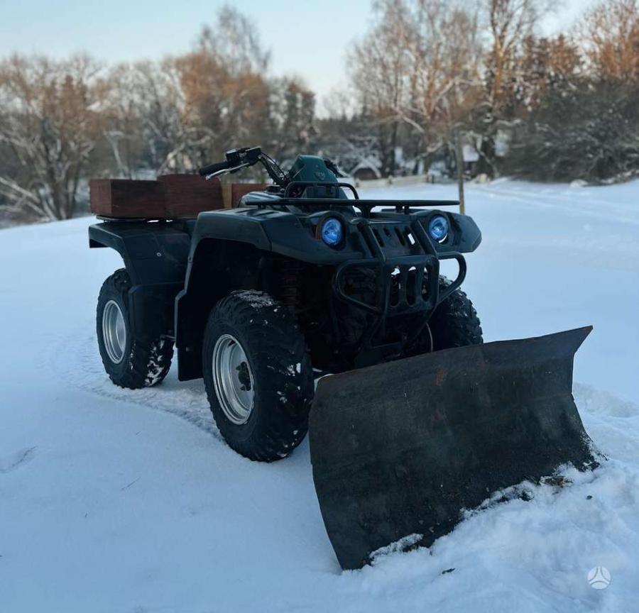 Yamaha Grizzly 2003 in Radviliskis, with an engine capacity of 0.60 L and mileage of 1000 thousand km for 2100 €, photo 4 on AUTOMOTO.COM.LV