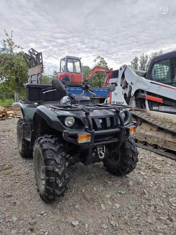 Ямаха Grizzly 2004 в Вильнюс, объемом двигателя 0.66 л и пробегом 4 тыс. км за 3300 €, фото 1 на AUTOMOTO.COM.LV
