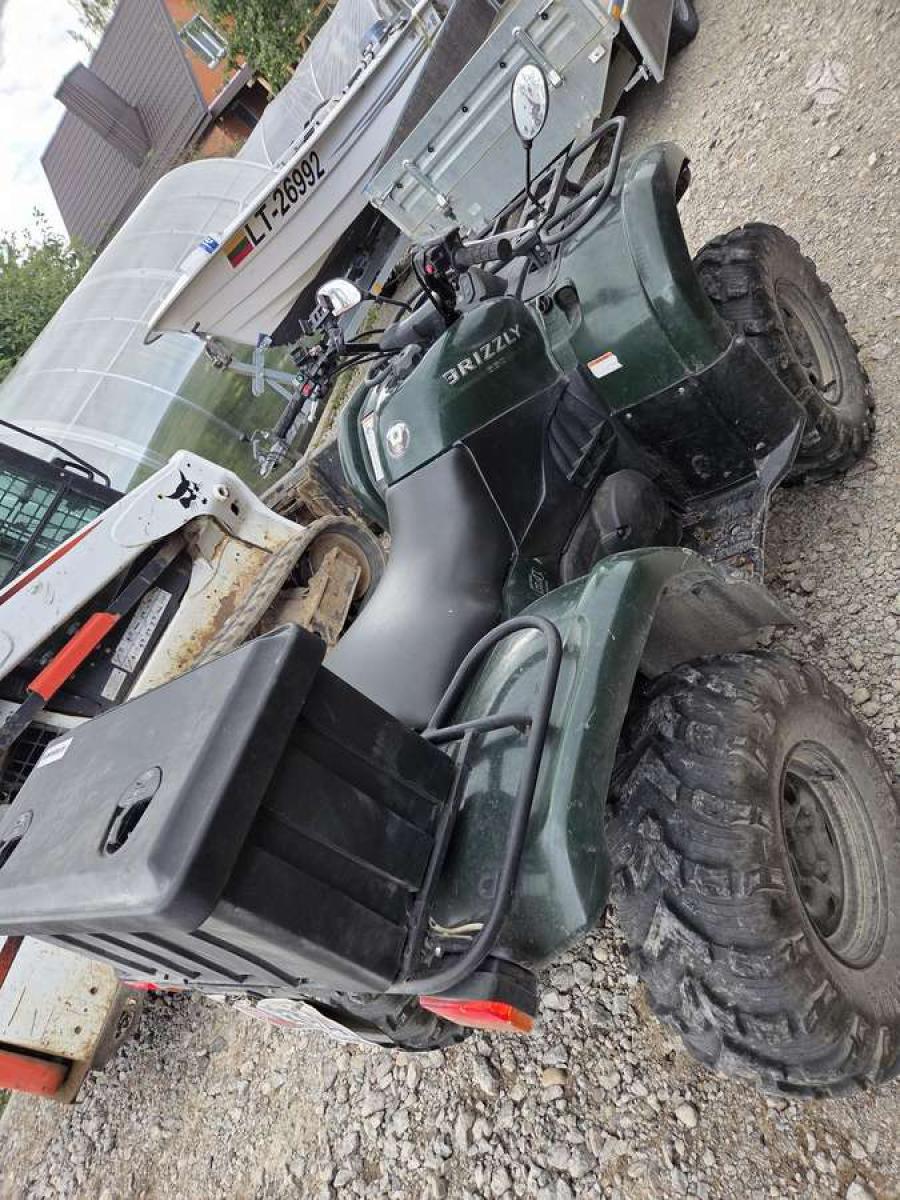 Yamaha Grizzly 2004 in Vilnius, with an engine capacity of 0.66 L and mileage of 4 thousand km for 3300 €, photo 4 on AUTOMOTO.COM.LV