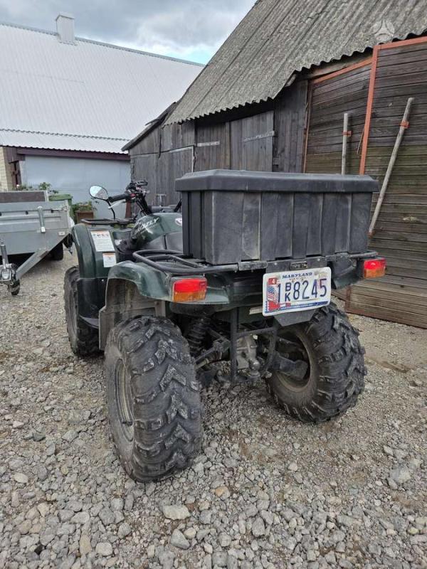 Ямаха Grizzly 2004 в Вильнюс, объемом двигателя 0.66 л и пробегом 4 тыс. км за 3300 €, фото 4 на AUTOMOTO.COM.LV