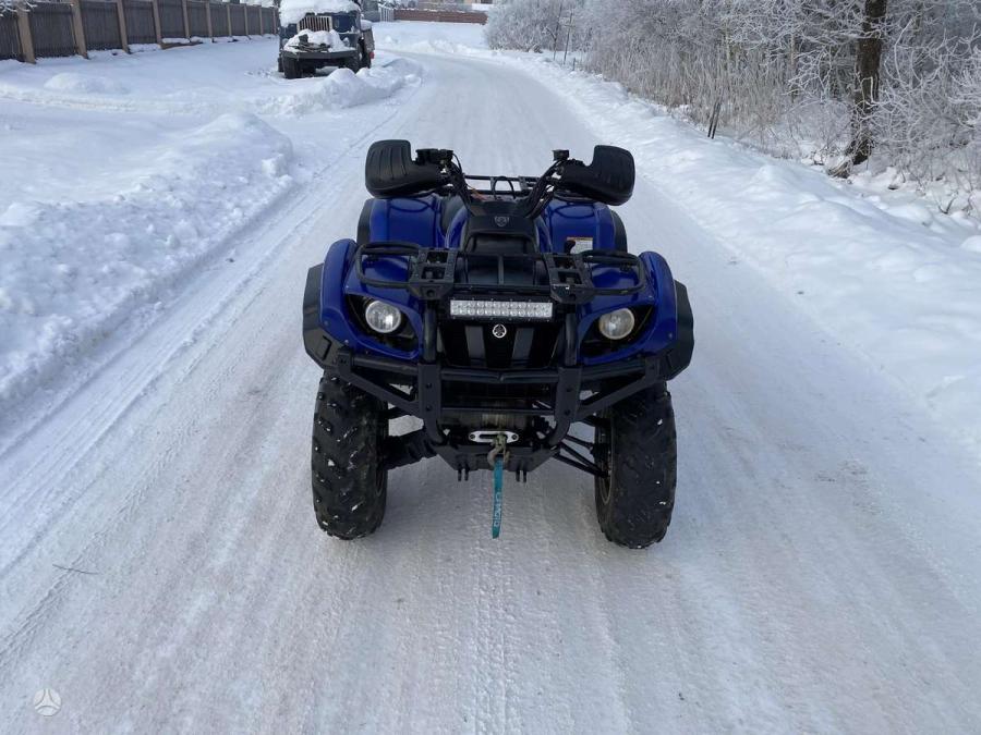 Yamaha Grizzly 2007 in Telschi, with an engine capacity of 0.66 L and mileage of 10 thousand km for 3650 €, photo 3 on AUTOMOTO.COM.LV