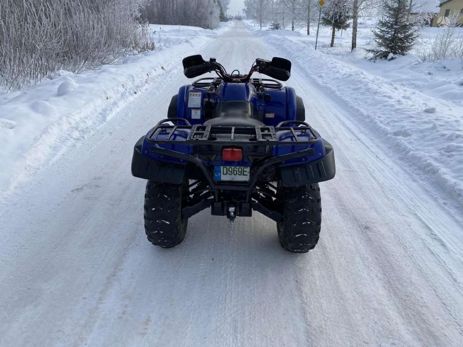 Yamaha Grizzly 2007 in Telschi, with an engine capacity of 0.66 L and mileage of 10 thousand km for 3650 €, photo 5 on AUTOMOTO.COM.LV