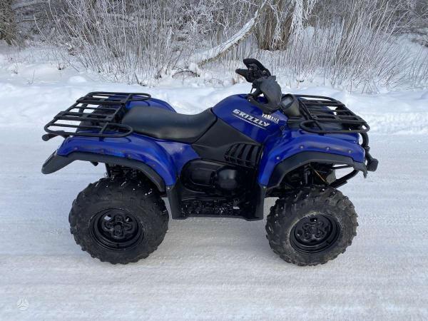 Yamaha Grizzly 2007 in Telschi, with an engine capacity of 0.66 L and mileage of 10 thousand km for 3650 €, photo 7 on AUTOMOTO.COM.LV