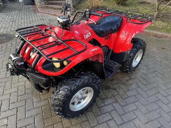 Yamaha Grizzly 2008 in Klaipeda, with an engine capacity of 0.50 L and mileage of 1000 thousand km for 2100 €, photo 5 on AUTOMOTO.COM.LV