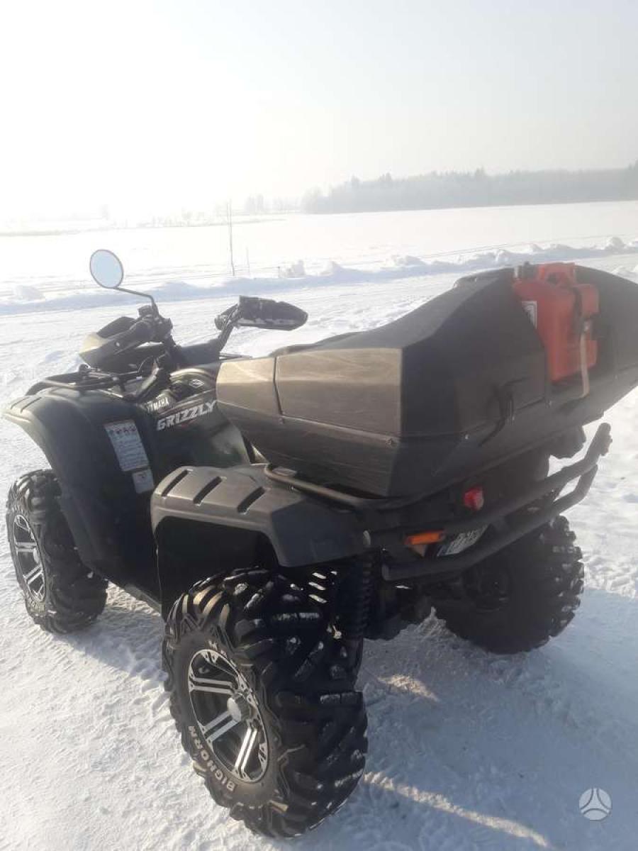 Yamaha Grizzly 2008 in Taurage, with an engine capacity of 0.70 L and mileage of 17 thousand km for 5200 €, photo 1 on AUTOMOTO.COM.LV