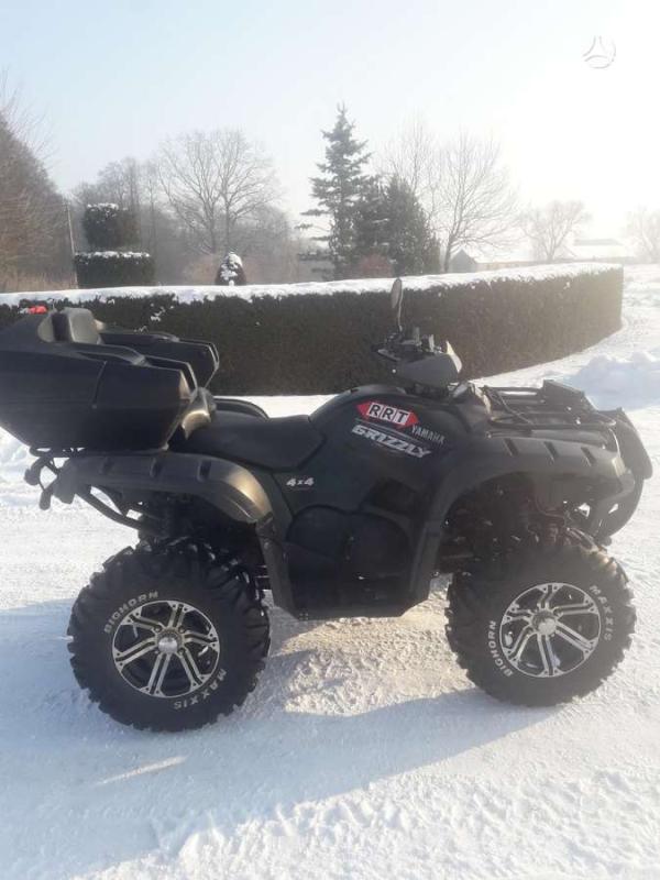 Yamaha Grizzly 2008 in Taurage, with an engine capacity of 0.70 L and mileage of 17 thousand km for 5200 €, photo 7 on AUTOMOTO.COM.LV