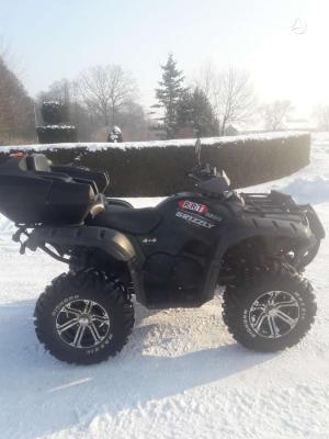 Yamaha Grizzly 2008 in Taurage, with an engine capacity of 0.70 L and mileage of 17 thousand km for 5200 €, photo 7 on AUTOMOTO.COM.LV