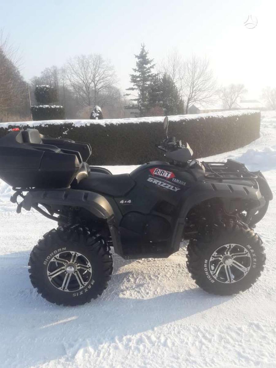 Yamaha Grizzly 2008 in Taurage, with an engine capacity of 0.70 L and mileage of 17 thousand km for 5200 €, photo 7 on AUTOMOTO.COM.LV
