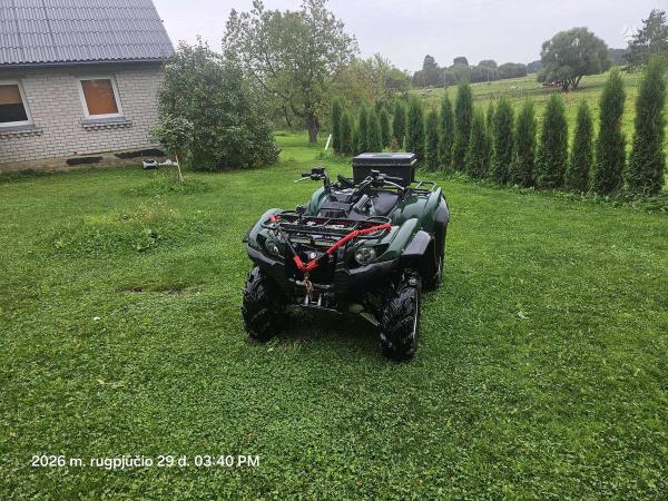Yamaha Grizzly 2008 in Kretinga, with an engine capacity of 0.70 L and mileage of 19 thousand km for 5200 €, photo 3 on AUTOMOTO.COM.LV