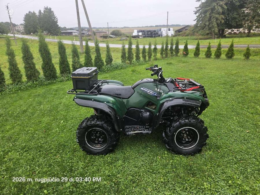Yamaha Grizzly 2008 Kretinga, ar dzinēja tilpumu 0.70 L un nobraukumu 19 tūkst. km par 5200 €, foto 4 vietnē AUTOMOTO.COM.LV