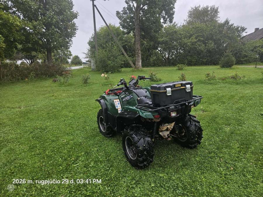 Yamaha Grizzly 2008 Kretinga, ar dzinēja tilpumu 0.70 L un nobraukumu 19 tūkst. km par 5200 €, foto 6 vietnē AUTOMOTO.COM.LV