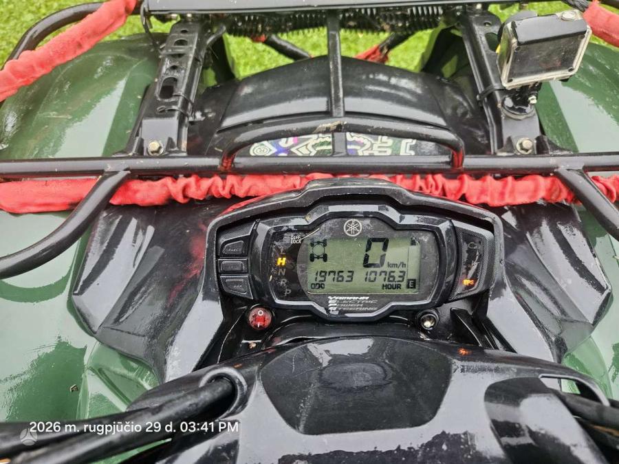 Yamaha Grizzly 2008 Kretinga, ar dzinēja tilpumu 0.70 L un nobraukumu 19 tūkst. km par 5200 €, foto 8 vietnē AUTOMOTO.COM.LV