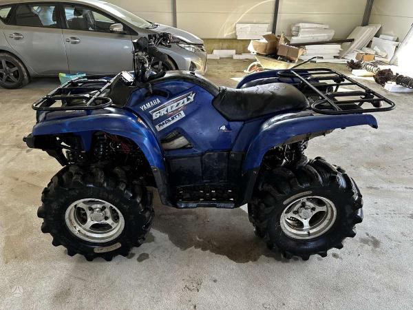 Yamaha Grizzly 2009 Tauragė, ar dzinēja tilpumu 0.70 L un nobraukumu 7 tūkst. km par 3500 €, foto 9 vietnē AUTOMOTO.COM.LV