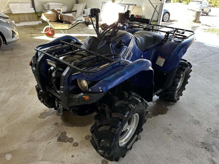 Yamaha Grizzly 2009 Tauragė, ar dzinēja tilpumu 0.70 L un nobraukumu 7 tūkst. km par 3500 €, foto 10 vietnē AUTOMOTO.COM.LV