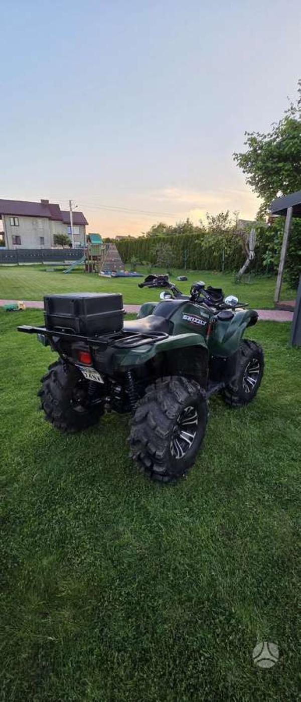 Ямаха Grizzly 2009 в Каунас, объемом двигателя 0.70 л и пробегом 4 тыс. км за 5000 €, фото 2 на AUTOMOTO.COM.LV