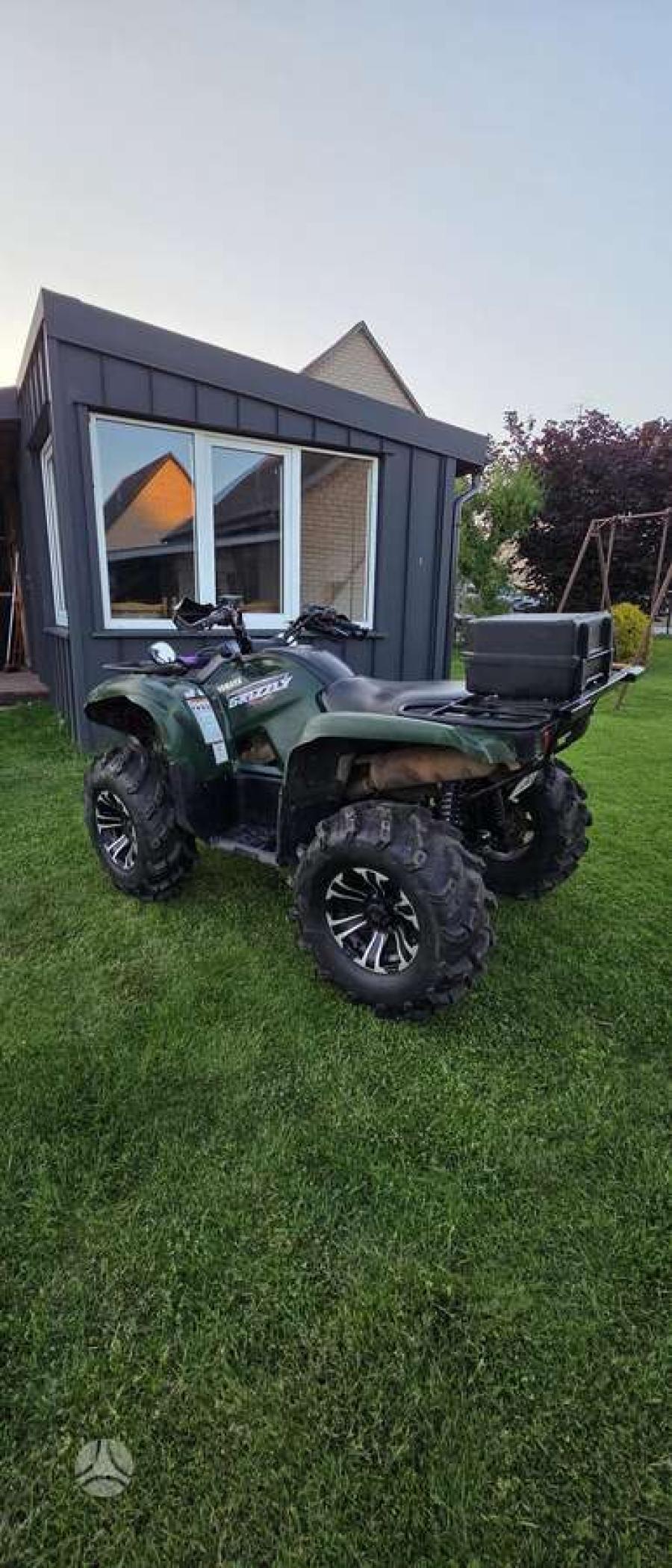 Ямаха Grizzly 2009 в Каунас, объемом двигателя 0.70 л и пробегом 4 тыс. км за 5000 €, фото 4 на AUTOMOTO.COM.LV