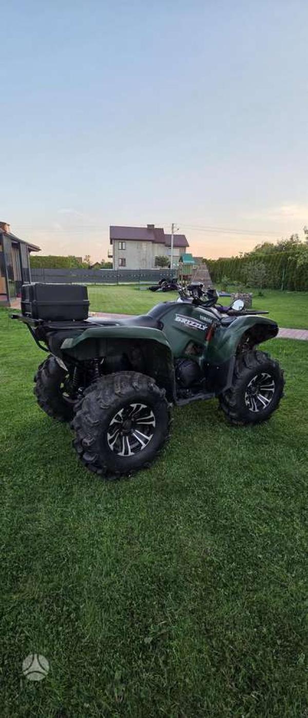 Ямаха Grizzly 2009 в Каунас, объемом двигателя 0.70 л и пробегом 4 тыс. км за 5000 €, фото 4 на AUTOMOTO.COM.LV