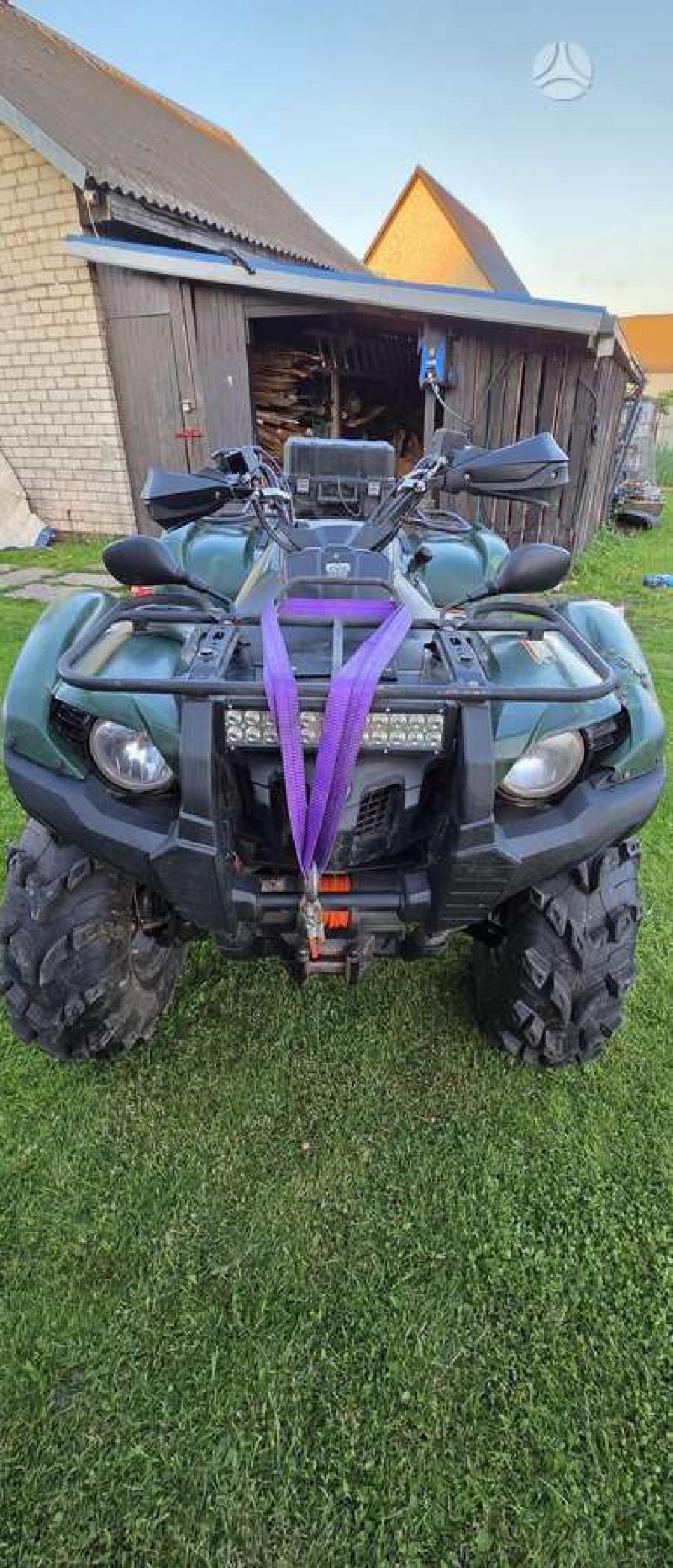 Ямаха Grizzly 2009 в Каунас, объемом двигателя 0.70 л и пробегом 4 тыс. км за 5000 €, фото 6 на AUTOMOTO.COM.LV