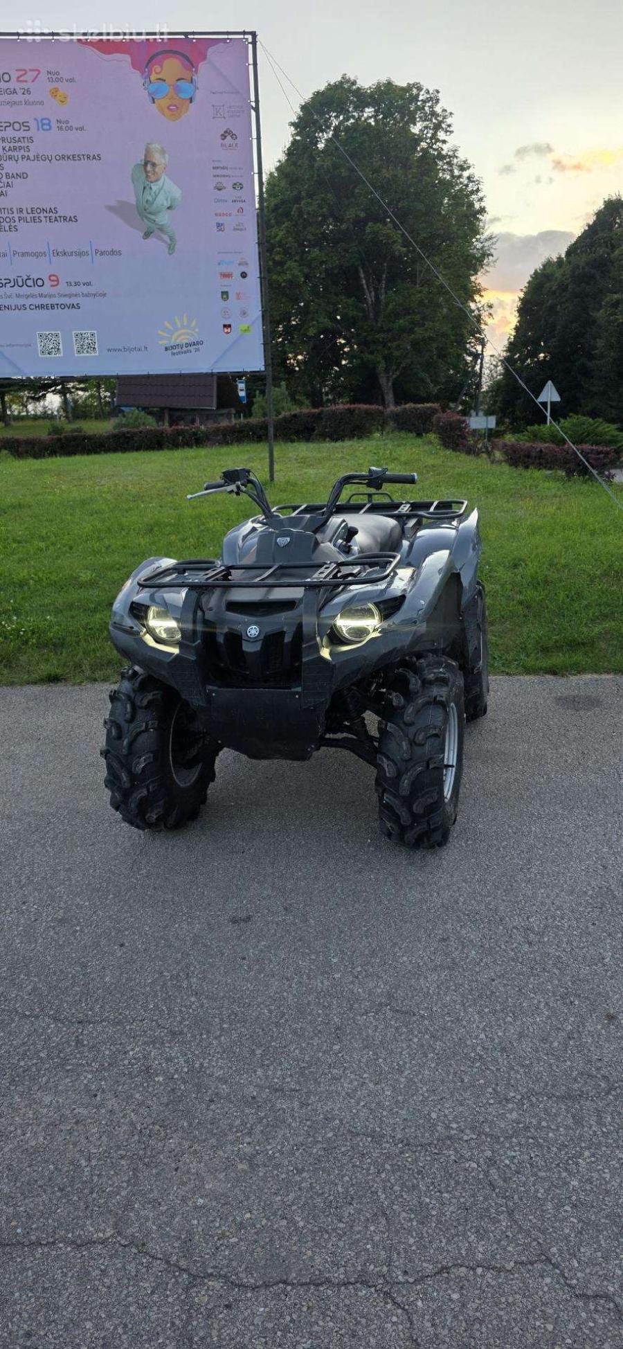 Yamaha Grizzly 2009 in Silale, with an engine capacity of 0.00 L and mileage of 12 thousand km for 3400 €, photo 1 on AUTOMOTO.COM.LV