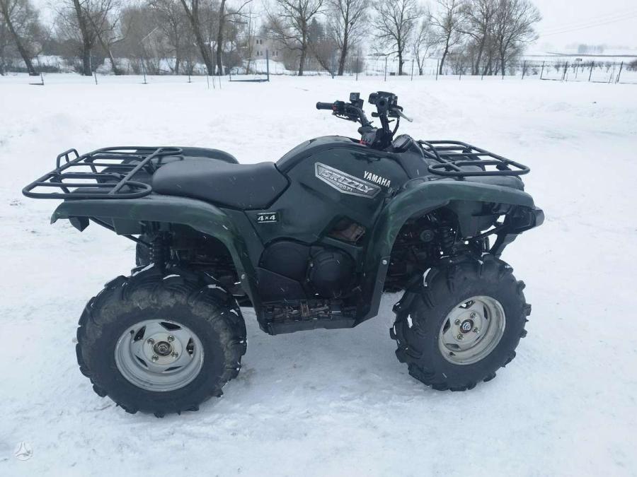 Yamaha Grizzly 2010 in Taurage, with an engine capacity of 0.70 L and mileage of 8 thousand km for 4000 €, photo 5 on AUTOMOTO.COM.LV