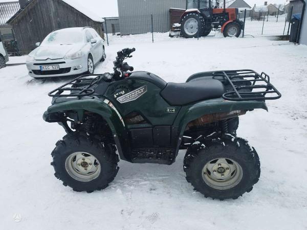 Yamaha Grizzly 2010 Tauragė, ar dzinēja tilpumu 0.70 L un nobraukumu 8 tūkst. km par 4000 €, foto 6 vietnē AUTOMOTO.COM.LV