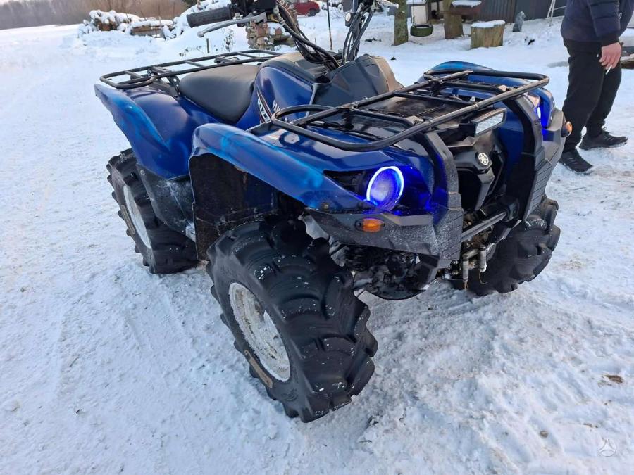 Yamaha Grizzly 2010 Šilutė, ar dzinēja tilpumu 0.70 L un nobraukumu 8 tūkst. km par 3400 €, foto 2 vietnē AUTOMOTO.COM.LV