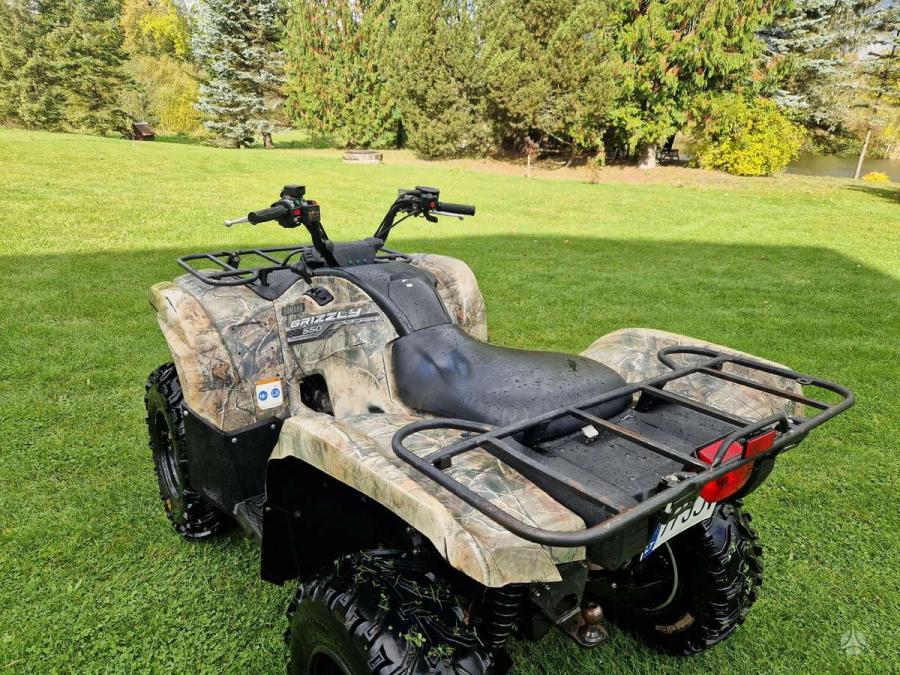 Yamaha Grizzly 2013 Kauņa, ar dzinēja tilpumu 0.55 L un nobraukumu 15 tūkst. km par 4399 €, foto 7 vietnē AUTOMOTO.COM.LV