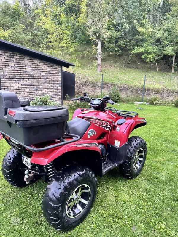 Ямаха Grizzly 2016 в Вильнюс на AUTOMOTO.COM.LV Ямаха Grizzly 2016 в Вильнюс, объемом двигателя 0.70 л и пробегом 7 тыс. км за 9000 €, фото 6 на AUTOMOTO.COM.LV