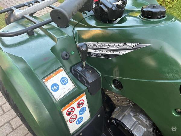 Yamaha Grizzly 2018 in Taurage, with an engine capacity of 0.35 L and mileage of 8 thousand km for 2450 €, photo 5 on AUTOMOTO.COM.LV