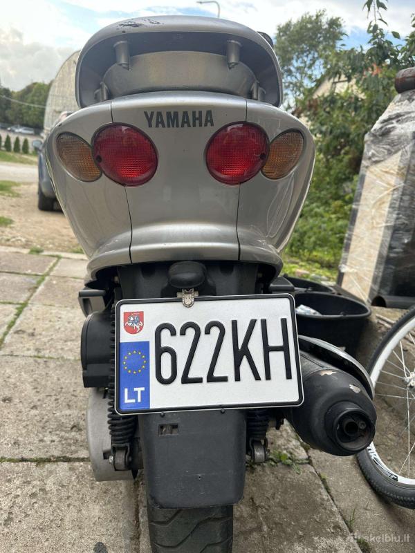 Grey Yamaha Majesty 2004 in Siauliai, with an engine capacity of 0.12 L and mileage of 3 thousand km for 1200 €, photo 6 on AUTOMOTO.COM.LV