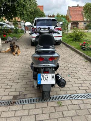 Grey Yamaha Majesty 2006 in Klaipeda, with an engine capacity of 0.13 L and mileage of 21 thousand km for 1050 €, photo 6 on AUTOMOTO.COM.LV