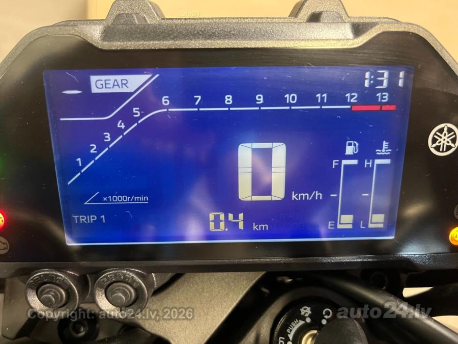 Black Yamaha MT 03 2025 in Tallinn, with an engine capacity of 0.32 L and mileage of 3 thousand km for 5190 €, photo 8 on AUTOMOTO.COM.LV