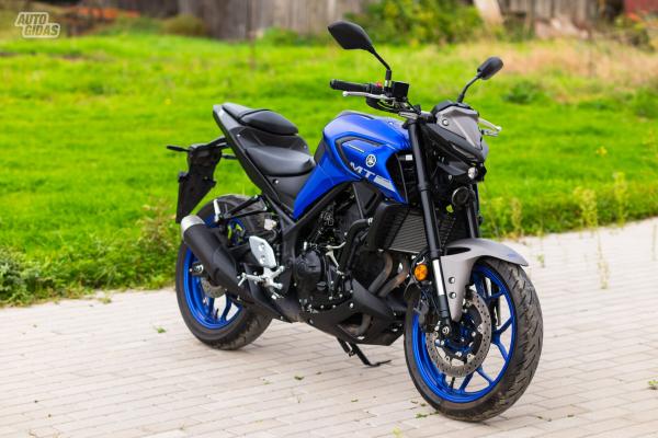 Zils Yamaha MT 03 2020 Kauņa, ar dzinēja tilpumu 0.32 L un nobraukumu 6 tūkst. km par 4400 €, foto 3 vietnē AUTOMOTO.COM.LV