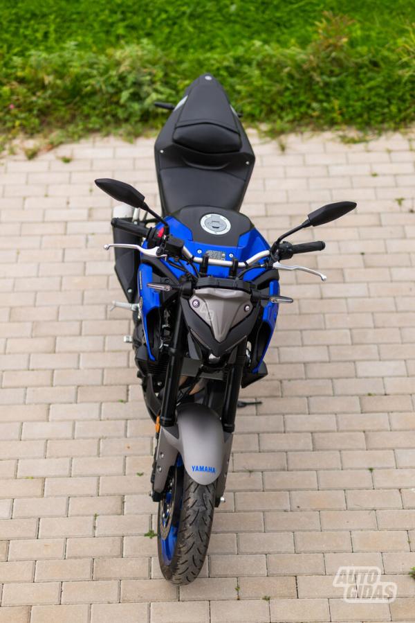 Zils Yamaha MT 03 2020 Kauņa, ar dzinēja tilpumu 0.32 L un nobraukumu 6 tūkst. km par 4400 €, foto 6 vietnē AUTOMOTO.COM.LV