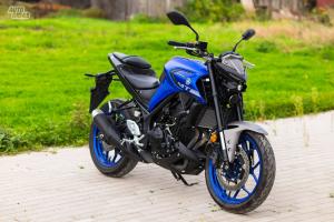 Zils Yamaha MT 03 2020 Kauņa, ar dzinēja tilpumu 0.32 L un nobraukumu 6 tūkst. km par 4400 €, foto 3 vietnē AUTOMOTO.COM.LV