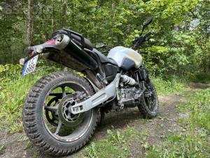 Yamaha MT 03 2005 Rīga, ar dzinēja tilpumu 0.66 L un nobraukumu 0 tūkst. km par 1600 €, foto 5 vietnē AUTOMOTO.COM.LV