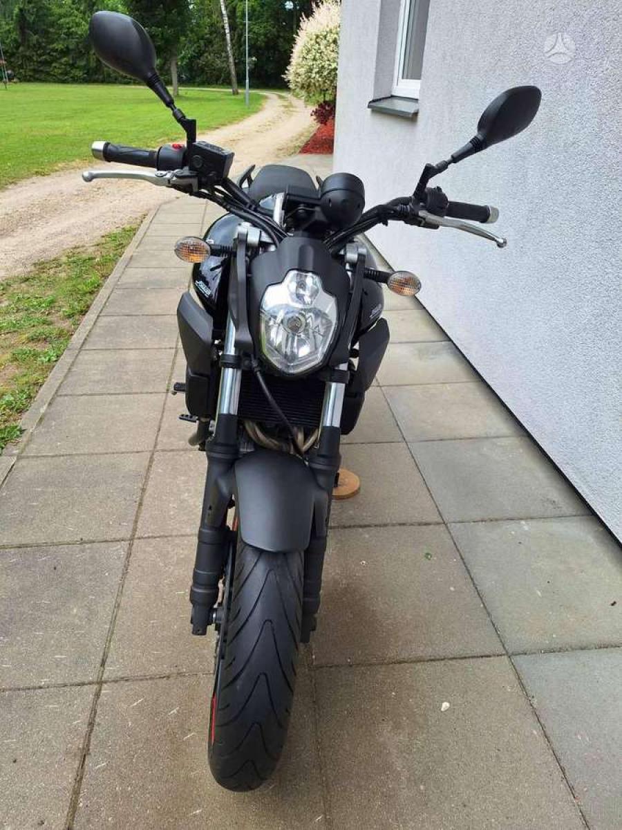 Yamaha MT 03 2010 in Prienai, with an engine capacity of 0.66 L and mileage of 20 thousand km for 2850 €, photo 18 on AUTOMOTO.COM.LV