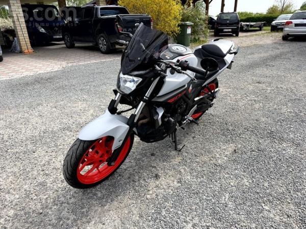 Yamaha MT 03 2020 in Saldus, with an engine capacity of 0.32 L and mileage of 0 thousand km for 3590 €, photo 6 on AUTOMOTO.COM.LV