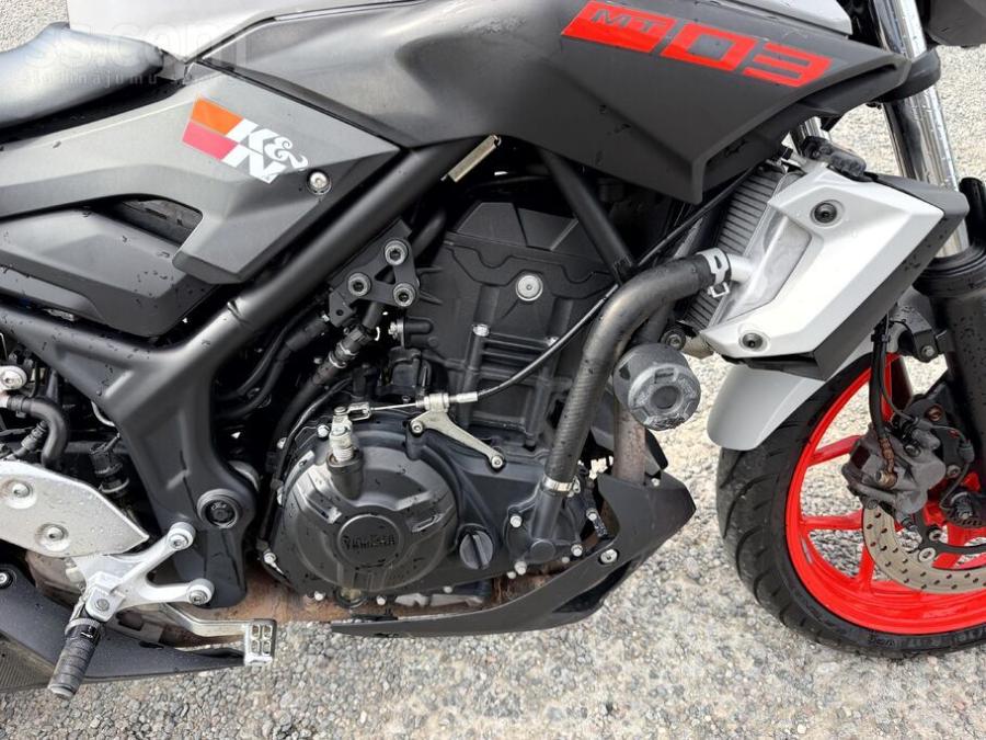 Yamaha MT 03 2020 in Saldus, with an engine capacity of 0.32 L and mileage of 0 thousand km for 3590 €, photo 11 on AUTOMOTO.COM.LV