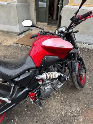 Sarkans Yamaha MT 03 2008 Tallina, ar dzinēja tilpumu 0.66 L un nobraukumu 11 tūkst. km par 4000 €, foto 2 vietnē AUTOMOTO.COM.LV