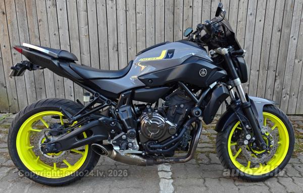 Melns Yamaha MT 07 2016 Tallina, ar dzinēja tilpumu 0.69 L un nobraukumu 28 tūkst. km par 5700 €, foto 2 vietnē AUTOMOTO.COM.LV
