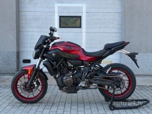 Yamaha MT 07 2016 in Tallinn on AUTOMOTO.COM.LV Black Yamaha MT 07 2016 in Tallinn, with an engine capacity of 0.70 L and mileage of 40 thousand km for 4690 €, photo 1 on AUTOMOTO.COM.LV