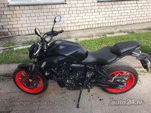 Черный Ямаха MT 07 2019 в Пайде, объемом двигателя 0.69 л и пробегом 30 тыс. км за 4999 €, фото 3 на AUTOMOTO.COM.LV