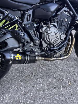 Melns Yamaha MT 07 2019 Jonava, ar dzinēja tilpumu 0.70 L un nobraukumu 28 tūkst. km par 5300 €, foto 8 vietnē AUTOMOTO.COM.LV