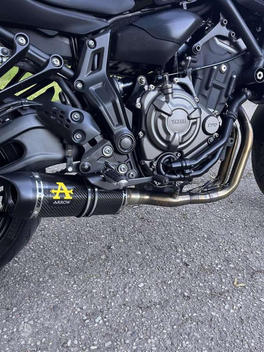 Melns Yamaha MT 07 2019 Jonava, ar dzinēja tilpumu 0.70 L un nobraukumu 28 tūkst. km par 5300 €, foto 8 vietnē AUTOMOTO.COM.LV