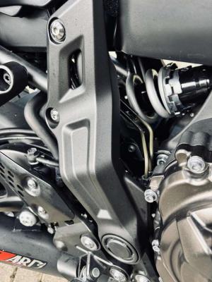 Black Yamaha MT 07 2020 in Vilnius, with an engine capacity of 0.69 L and mileage of 6 thousand km for 5290 €, photo 17 on AUTOMOTO.COM.LV