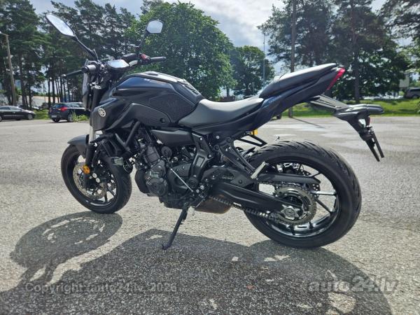 Melns Yamaha MT 07 2022 Tallina, ar dzinēja tilpumu 0.69 L un nobraukumu 6 tūkst. km par 5900 €, foto 5 vietnē AUTOMOTO.COM.LV