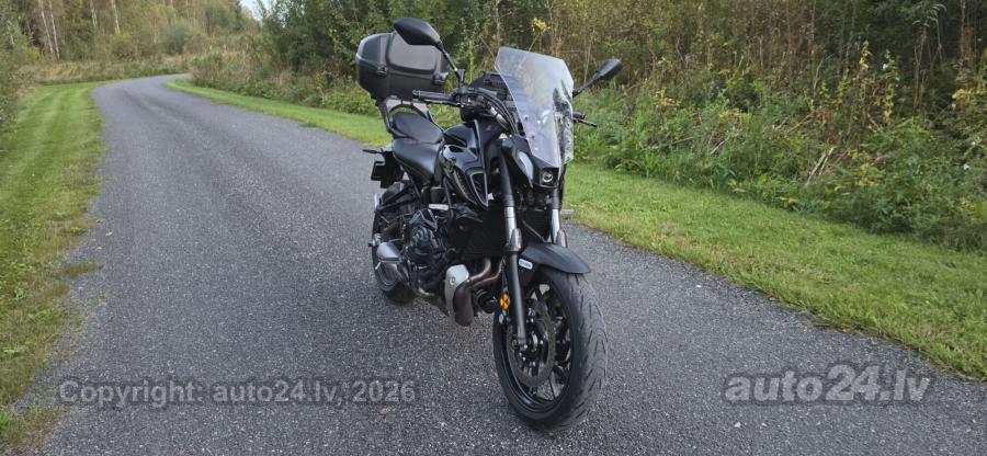 Melns Yamaha MT 07 2023 Tallina, ar dzinēja tilpumu 0.69 L un nobraukumu 4 tūkst. km par 7000 €, foto 5 vietnē AUTOMOTO.COM.LV