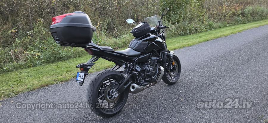 Melns Yamaha MT 07 2023 Tallina, ar dzinēja tilpumu 0.69 L un nobraukumu 4 tūkst. km par 7000 €, foto 8 vietnē AUTOMOTO.COM.LV