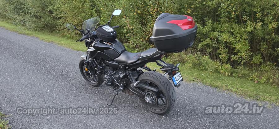 Melns Yamaha MT 07 2023 Tallina, ar dzinēja tilpumu 0.69 L un nobraukumu 4 tūkst. km par 7000 €, foto 12 vietnē AUTOMOTO.COM.LV